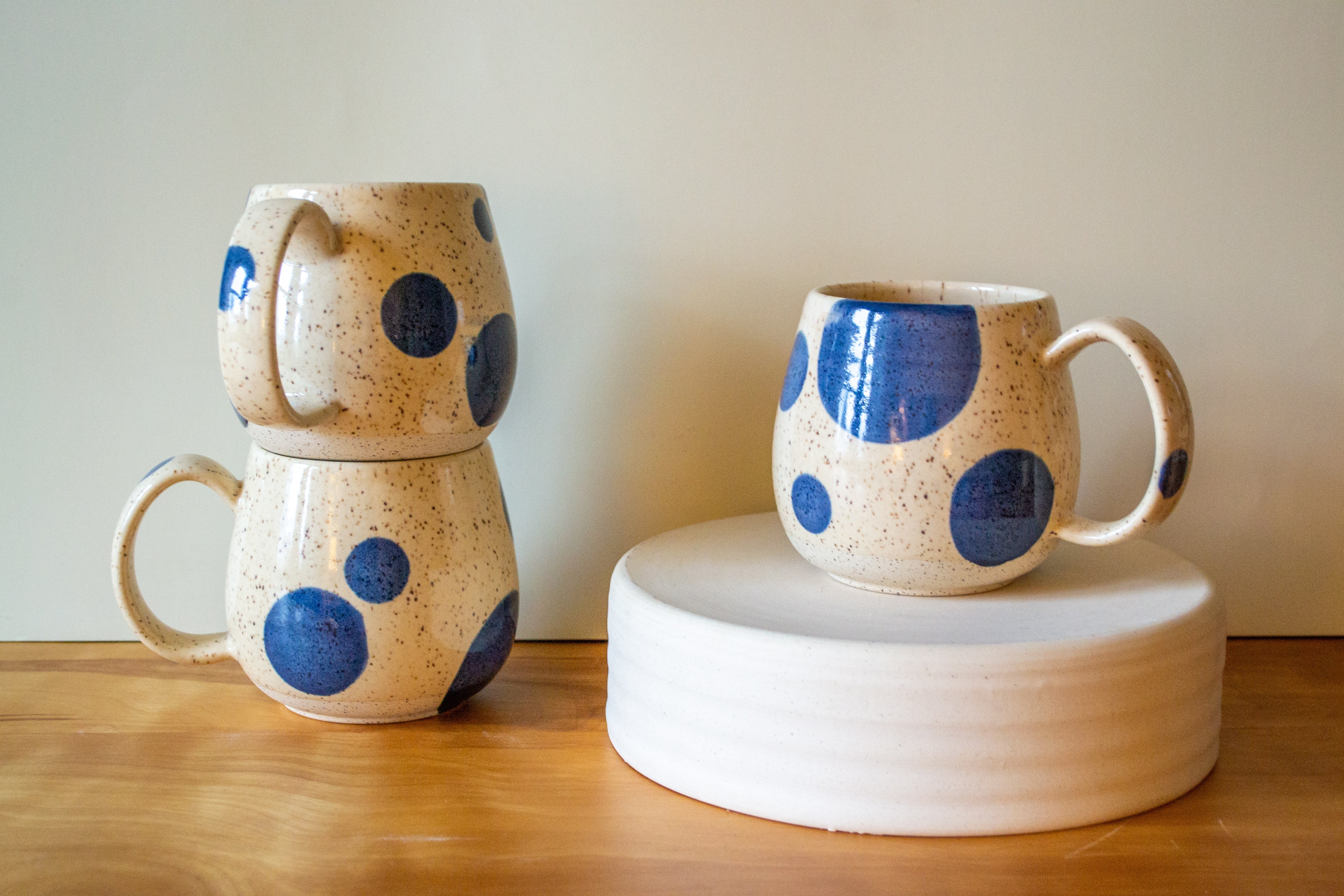 Blue Moon Mug - 18 oz. – Castoe Pots